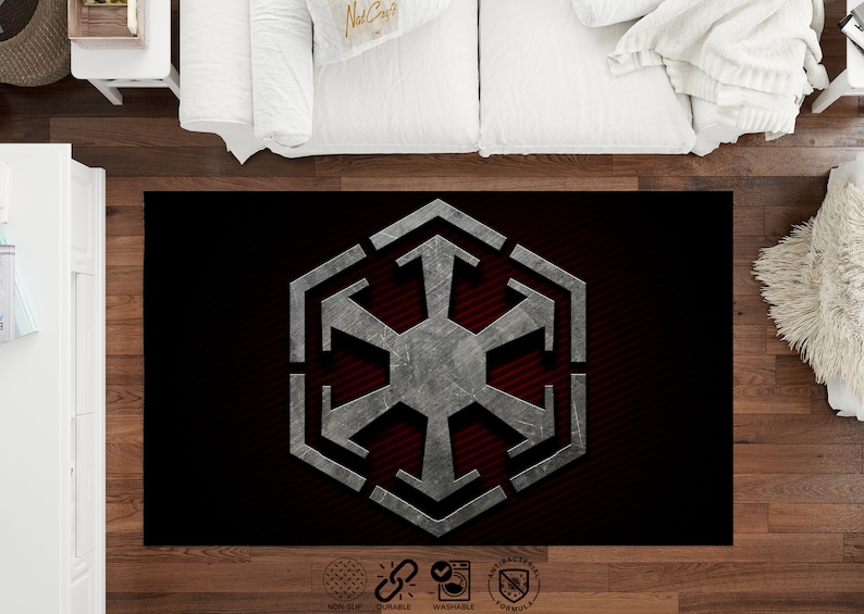 Star Wars Rug the Star Wars Mats Starwars Pattern Rug Star - Etsy