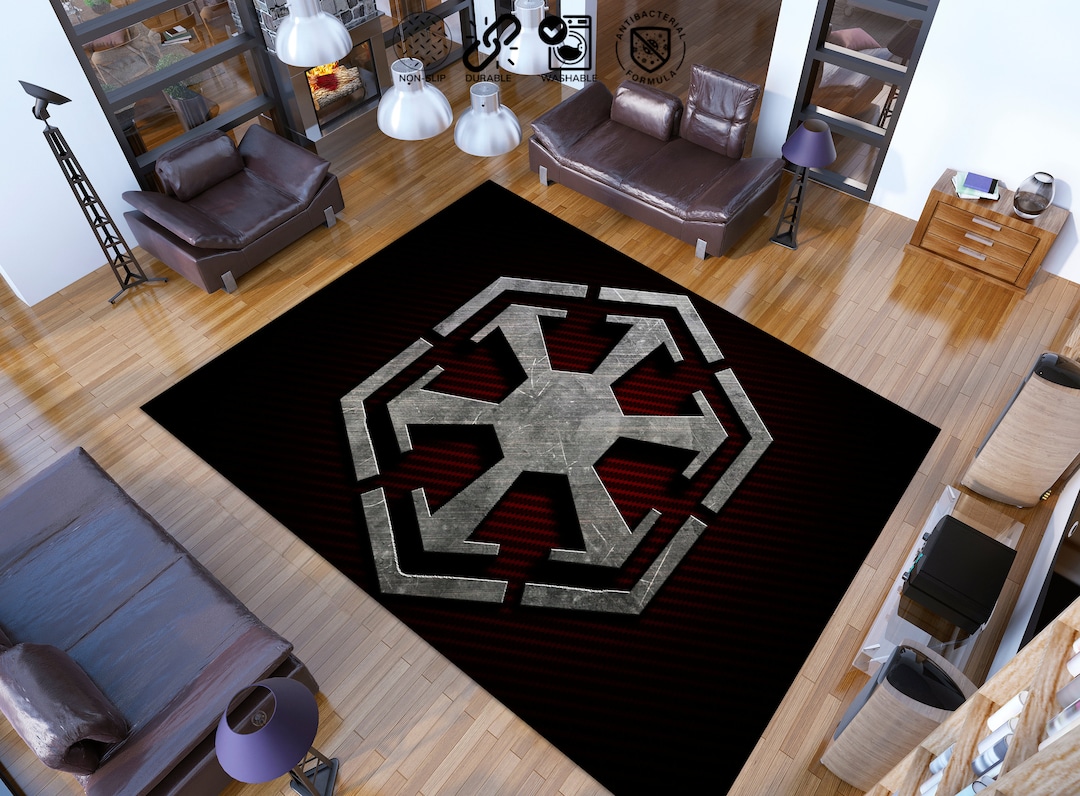 Star Wars Rug the Star Wars Mats Starwars Pattern Rug Star - Etsy