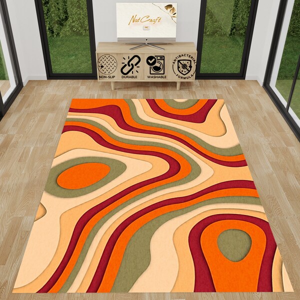 Funky Rug - Etsy