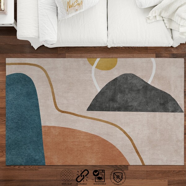 Abstract Rug - Etsy
