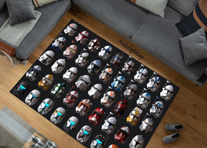 Star Wars Rug,the Star Wars Mats,starwars Patterned Rug,star Wars ...
