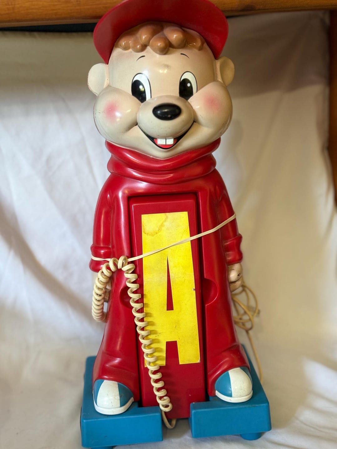 Vintage 1984 Alvin and the Chipmunks Landline Phone - Etsy