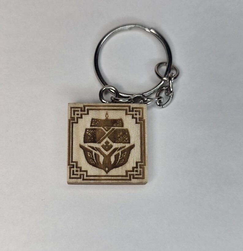 Monster Hunter Icons & Village Keychains - Handcrafted Wooden Set - Etsy