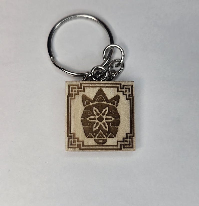 Monster Hunter Icons & Village Keychains - Handcrafted Wooden Set - Etsy