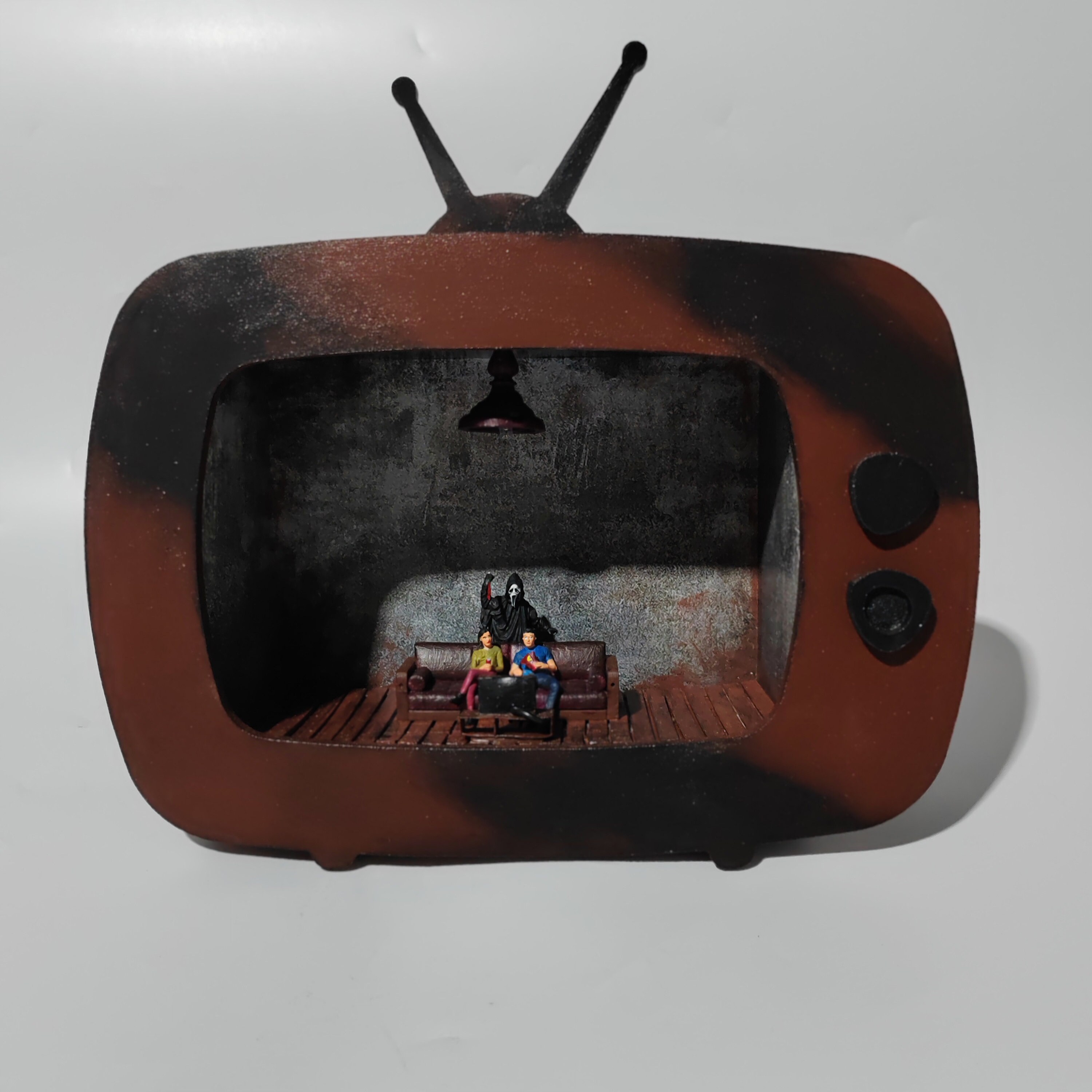 Scream Themed Handmade Diorama Decoration Box - Etsy