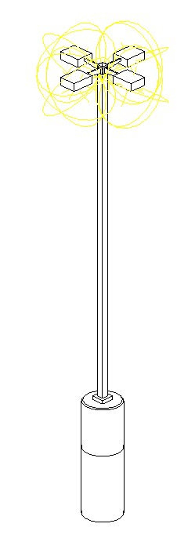 Revit Pole Mounted Site Light - Etsy