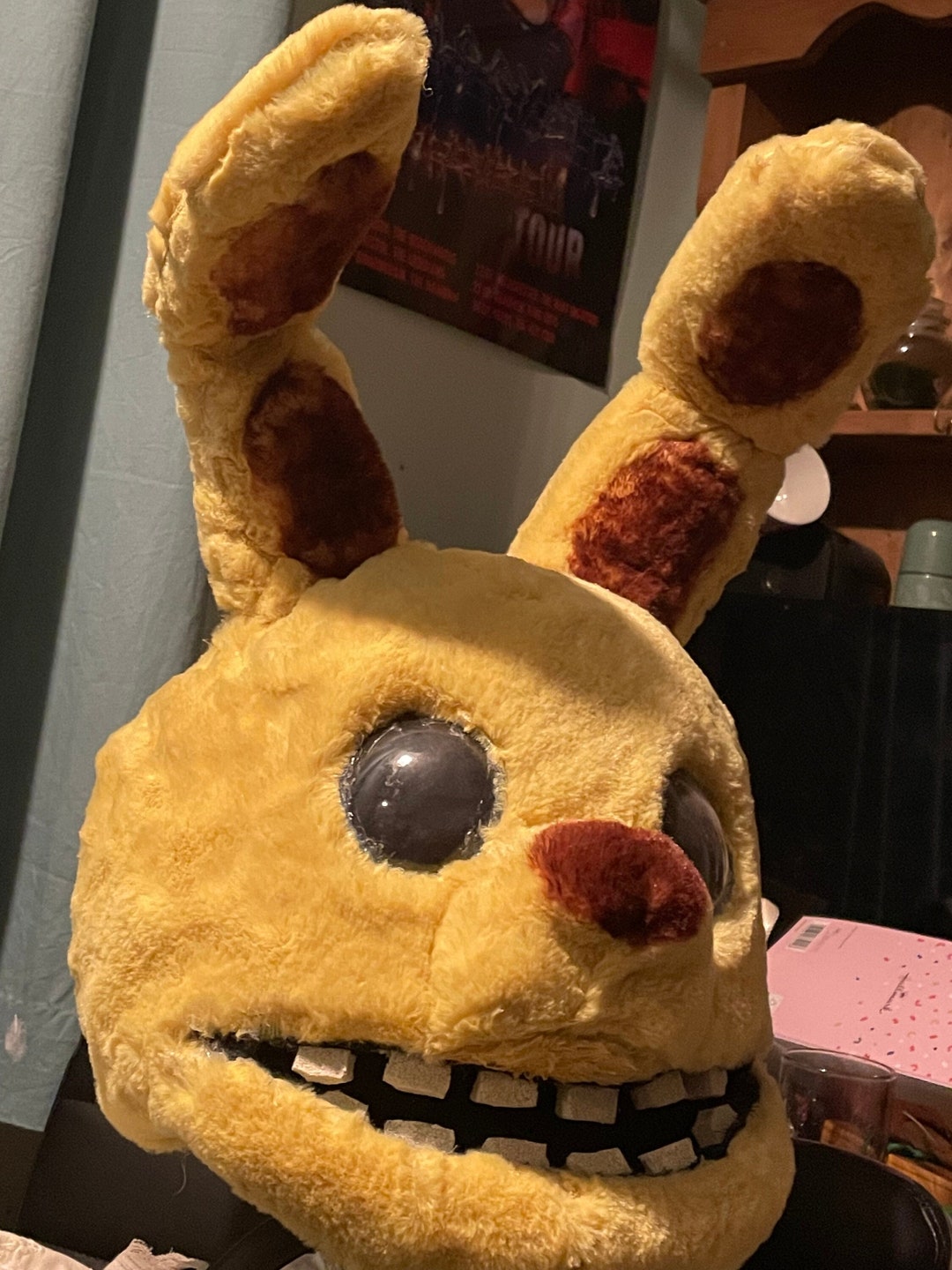 Spring Bonnie Cosplay Head - Etsy UK