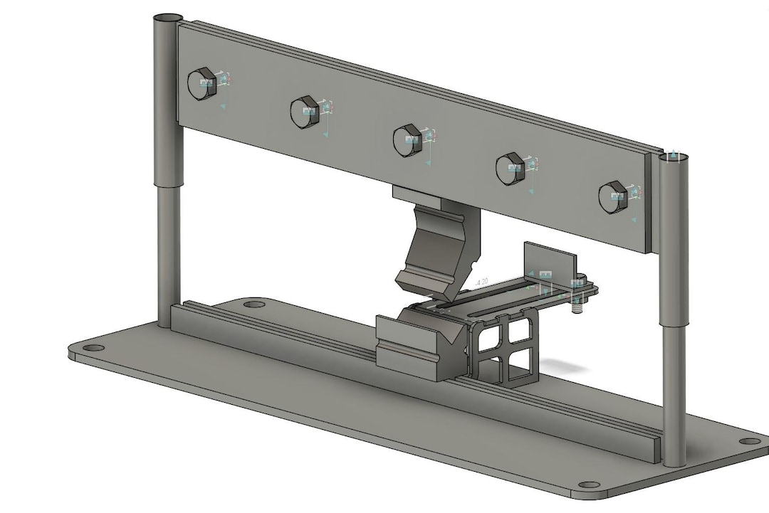 Brake Press for HF 20ton Press DXF. Includes 90 Degree Gooseneck Die ...