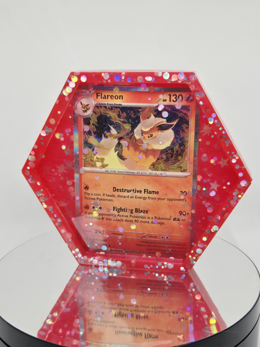 Pokemon Coaster - Custom Pokémon - Flareon Eeveelution - Shiny and ...