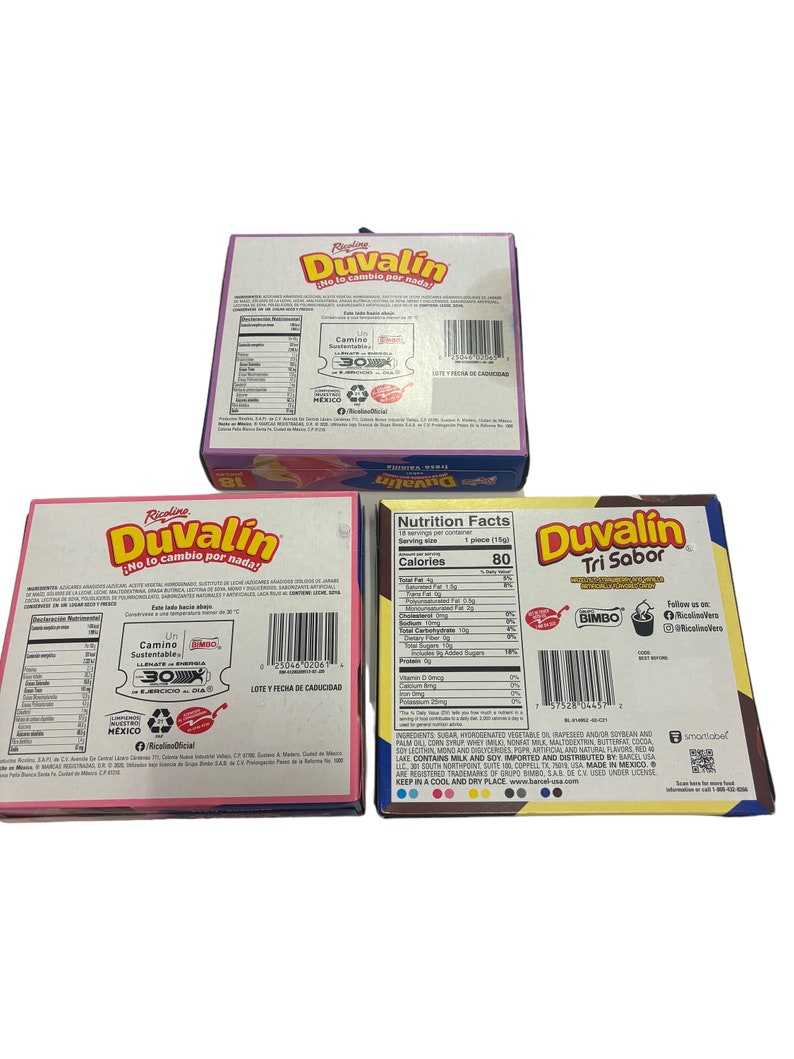 Duvalin Assorted Flavors Bundle 3 Pack - Etsy