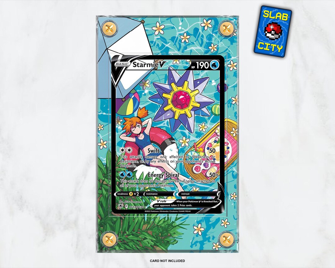 Starmie V #TG13 Astral Radiance - Extended Artwork Pokémon Card Display ...