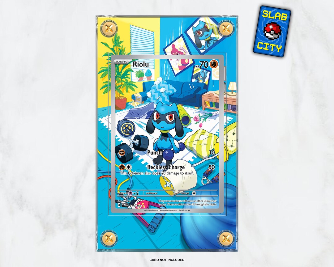 Riolu 215 IR Scarlet & Violet Base Set Extended Artwork Pokémon Card ...