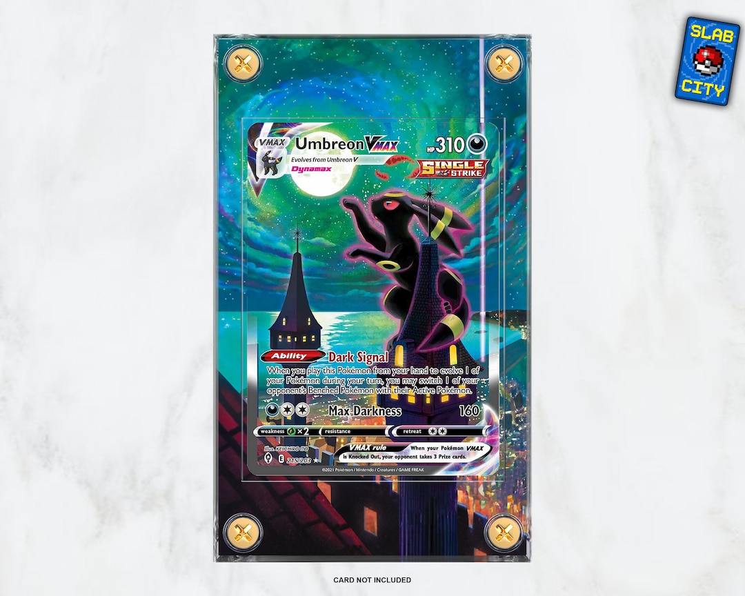 Umbreon VMAX (moonbreon) #215 Evolving Skies - Extended Artwork Pokémon ...