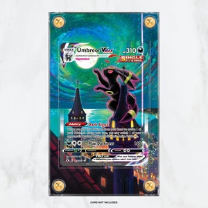 Umbreon VMAX (moonbreon) #215 Evolving Skies - Extended Artwork Pokémon Card Display Case - Etsy