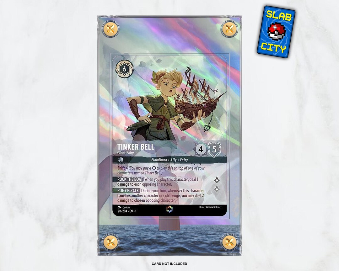 Tinkerbell Giant Fairy #216 the First Chapter Lorcana Extended Artwork ...