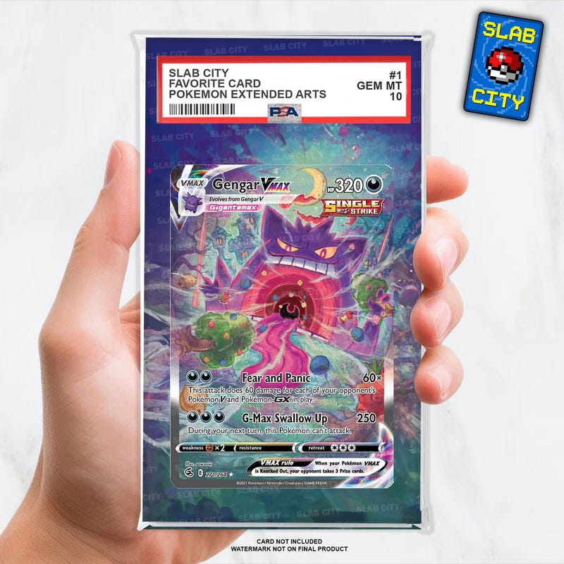 Gengar Card Psa - Etsy