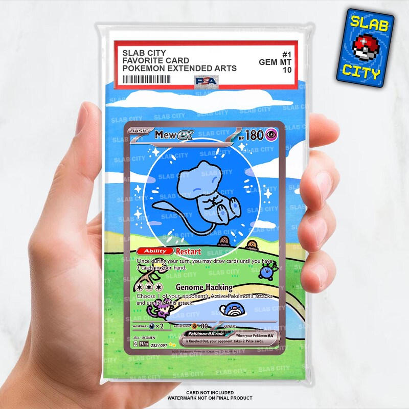 Bubble Mew Extended Artwork - Etsy