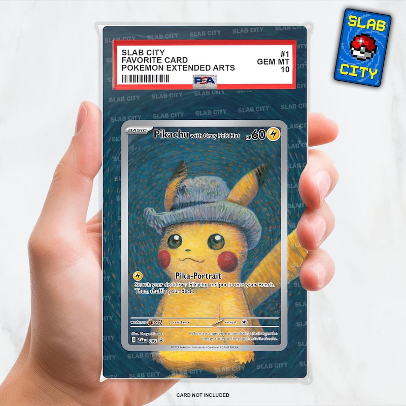 Pikachu Grey Felt Hat - Etsy