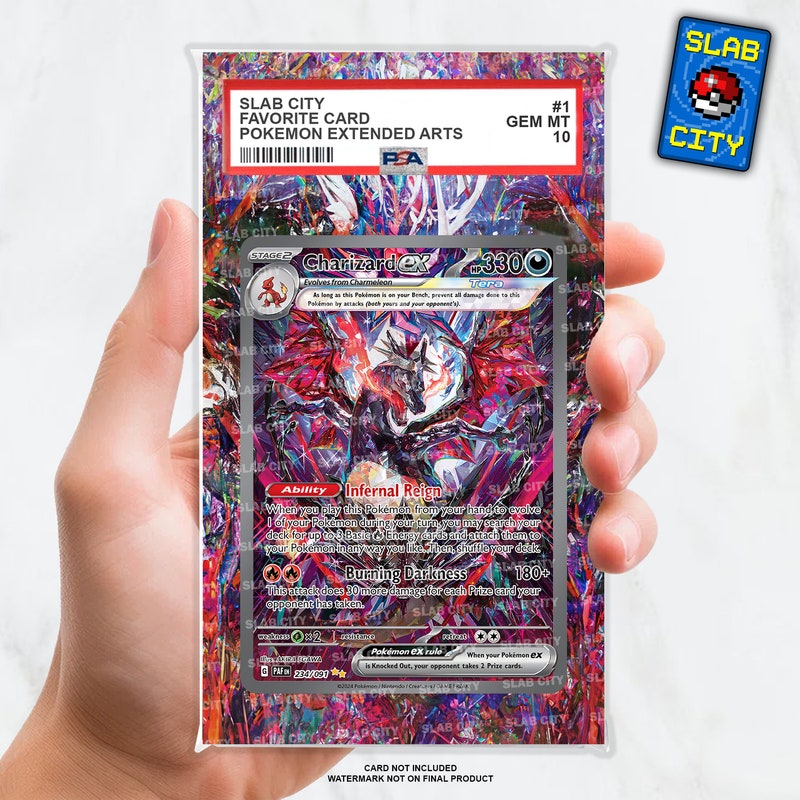 Pokemoncards Extended Art - Etsy