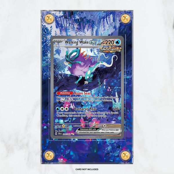 Walking Wake Card - Etsy