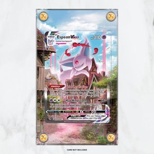 Espeon VMAX #270 Fusion Strike - Extended Artwork Pokémon Card Display ...