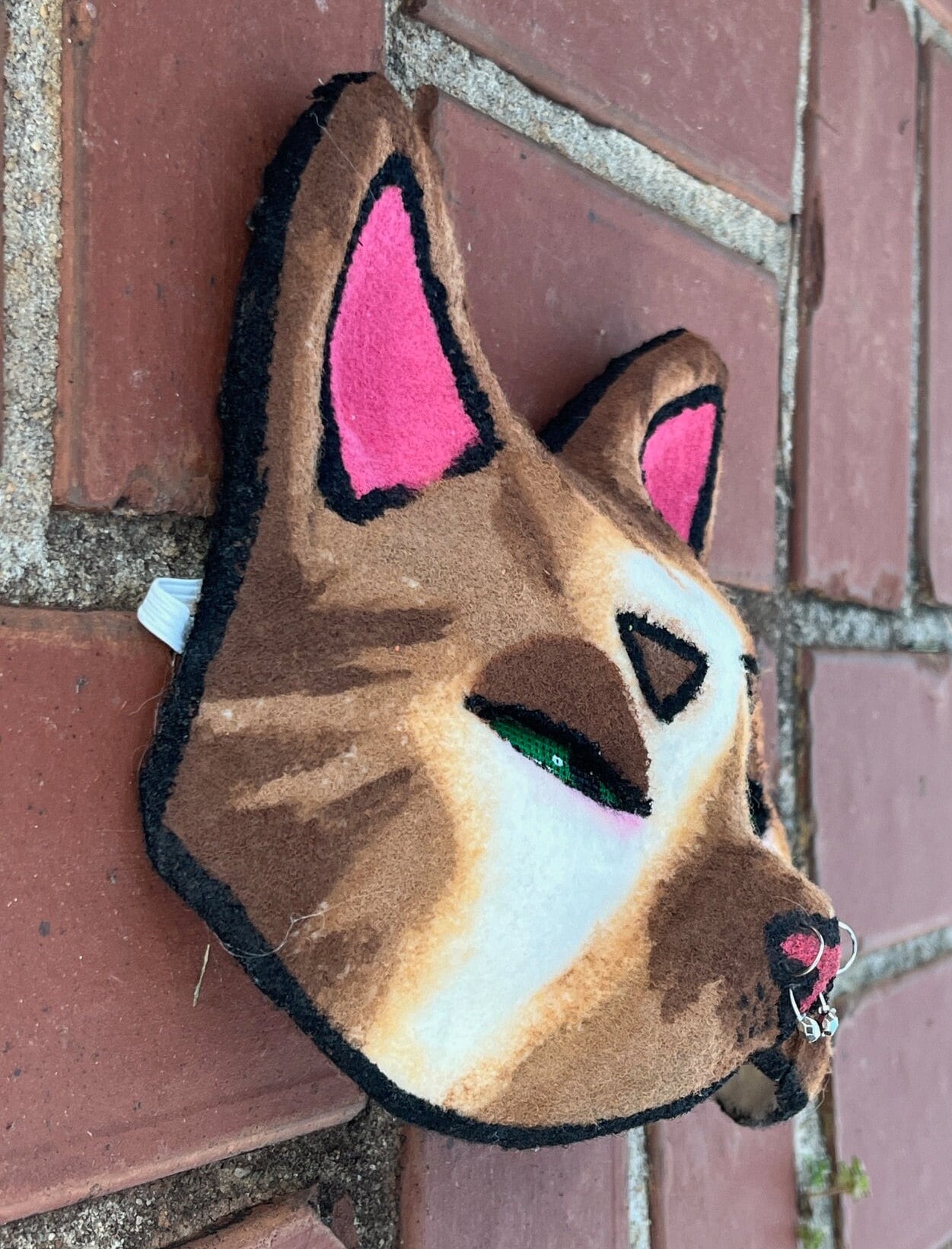 Orange and White Cat Mask/therian Mask - Etsy