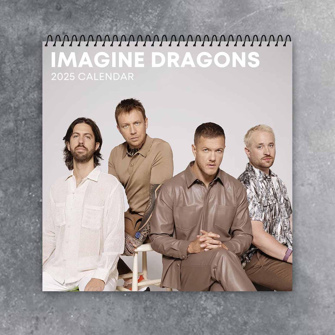 Buy Imagine Dragons Calendar 2025 Celeb 2025 Calendar It's Time Hit ...