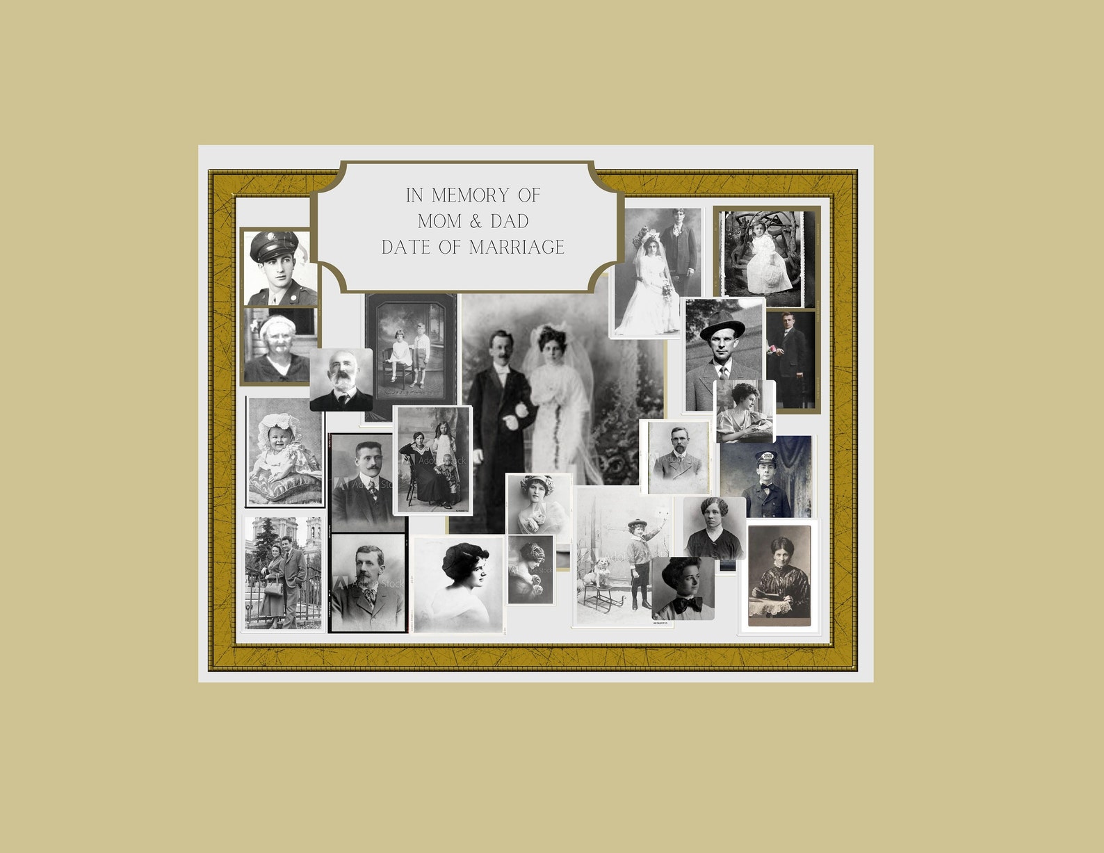Genealogy, Ancestry, Family History Book Template -the Traditional ...