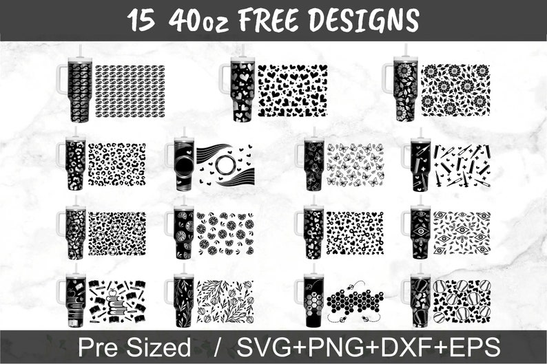 Engraved 40oz Tumbler Wrap Ballerina, Dance Svg, Music Svg, Love Svg ...