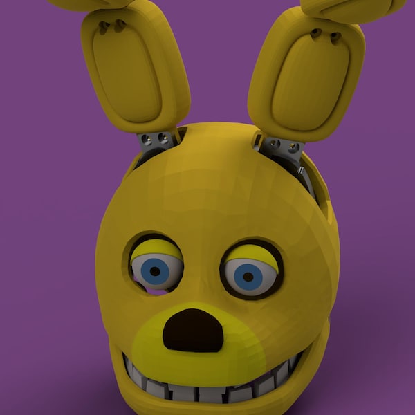 Springbonnie Mask - Etsy