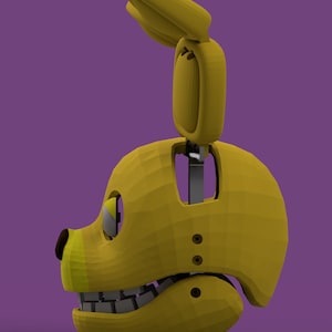 Springbonnie Mask 3D Files- Not Physical - Etsy