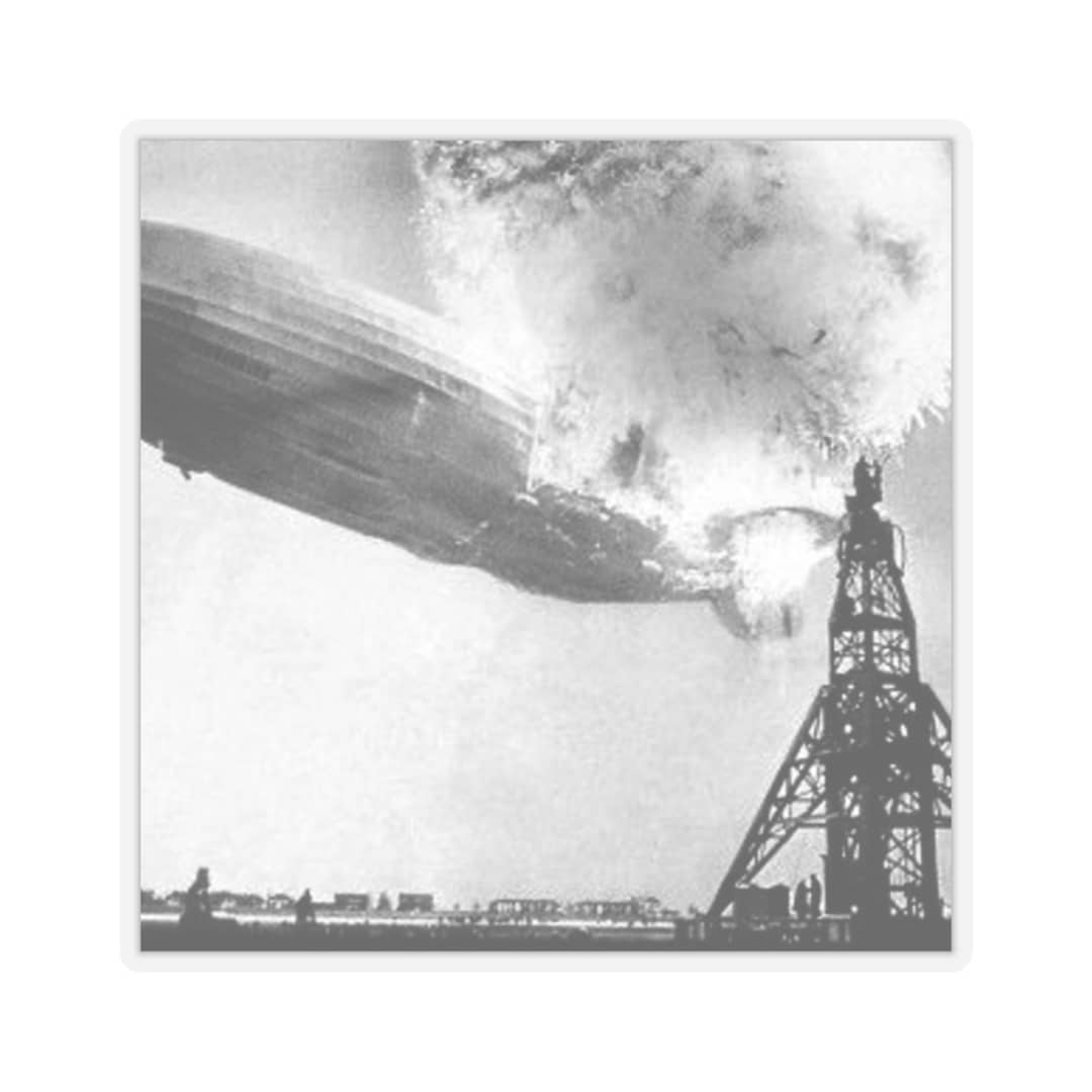 Blimp Explosion Sticker - Etsy