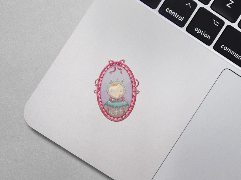 Pretty Bow Sticker – Laptop Sticker, Waterproof Journal Sticker ...