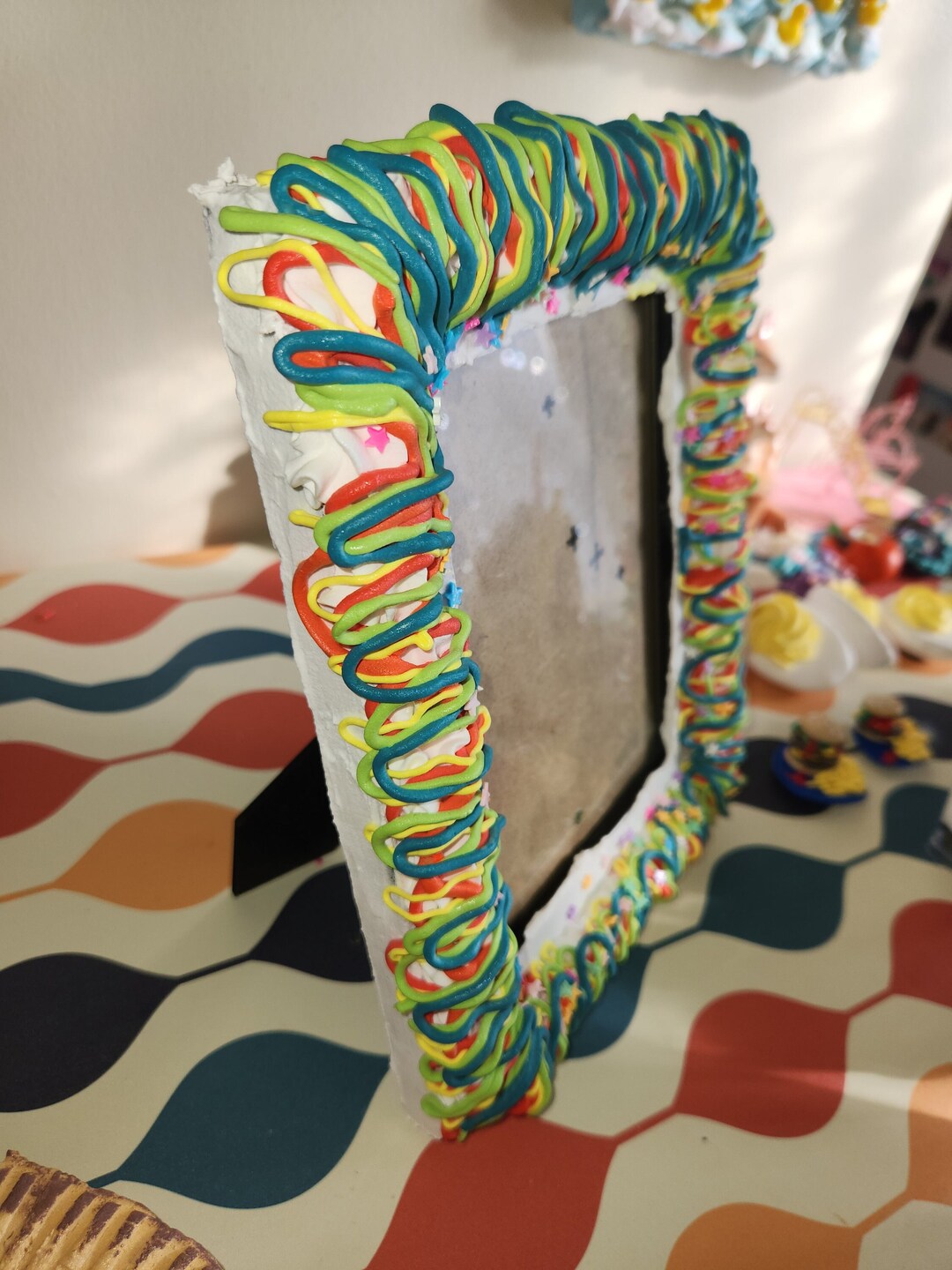 Large Birthday Cake Picture Frame - Etsy