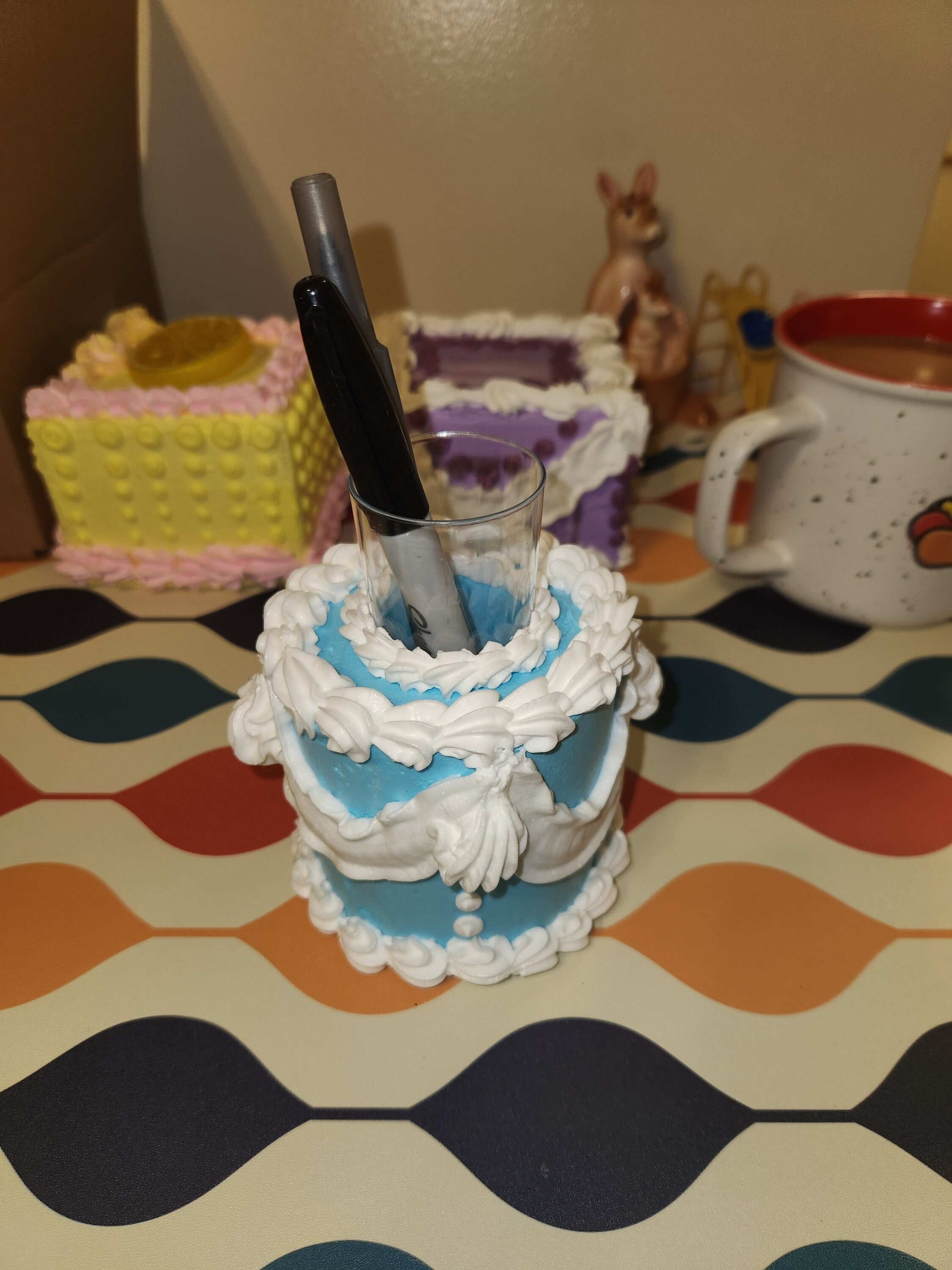 Fake Cake Pen/pencil Holder - Etsy