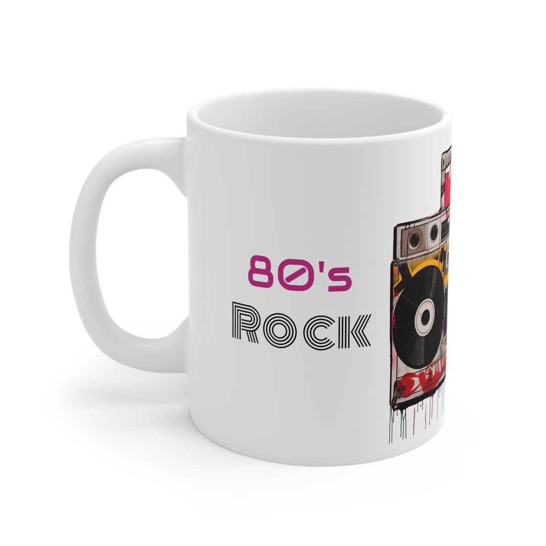 Ceramic Mug 11oz - 80's Boombox - Etsy