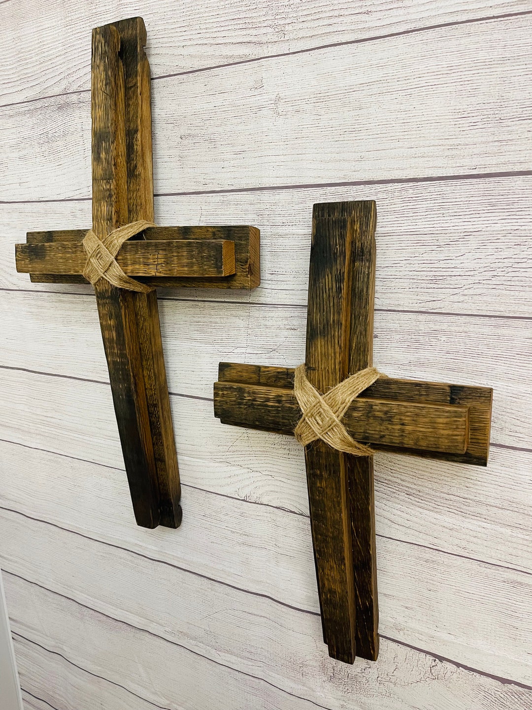 Bourbon Barrel Stave Cross - Etsy