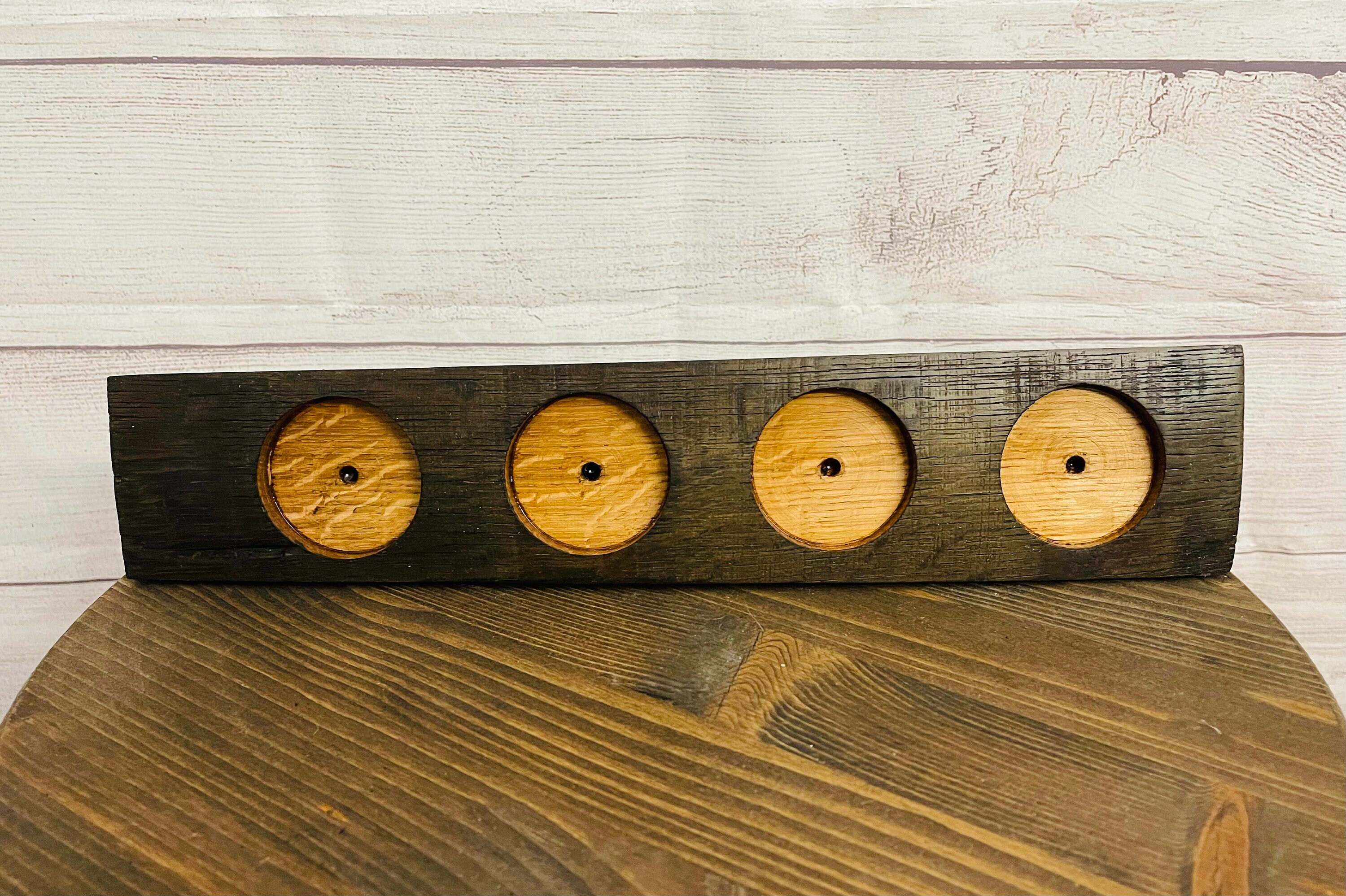 Glencairn Whiskey/bourbon Flight Board, Made From Barrel Stave - Etsy