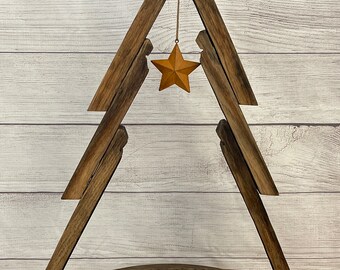 Bourbon Barrel Stave Tree - Etsy