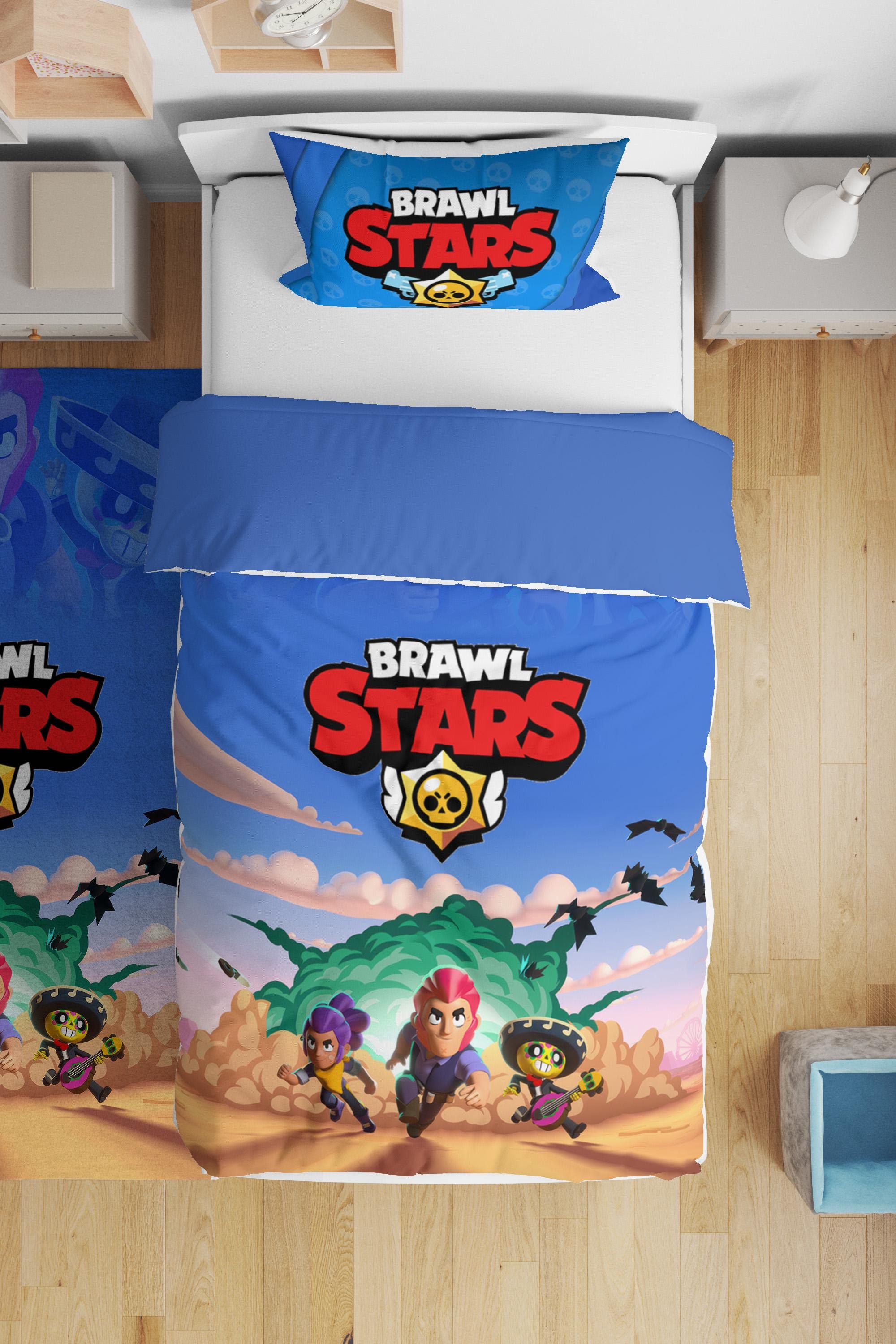 Brawl Stars Bedding Set duvet Cover & Pillowcase Sold Separately Soft ...