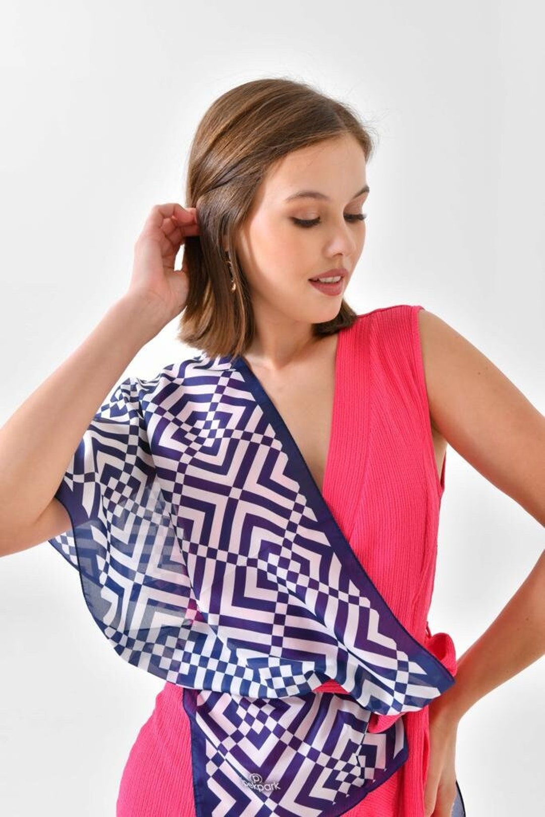 Long Scarves Showcasing Unique Patterns, Perfect for Adding a Touch of ...