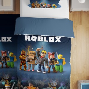 Roblox Bedding Set for Kids Soft and Cozy Duvet Cover & Pillowcase ...