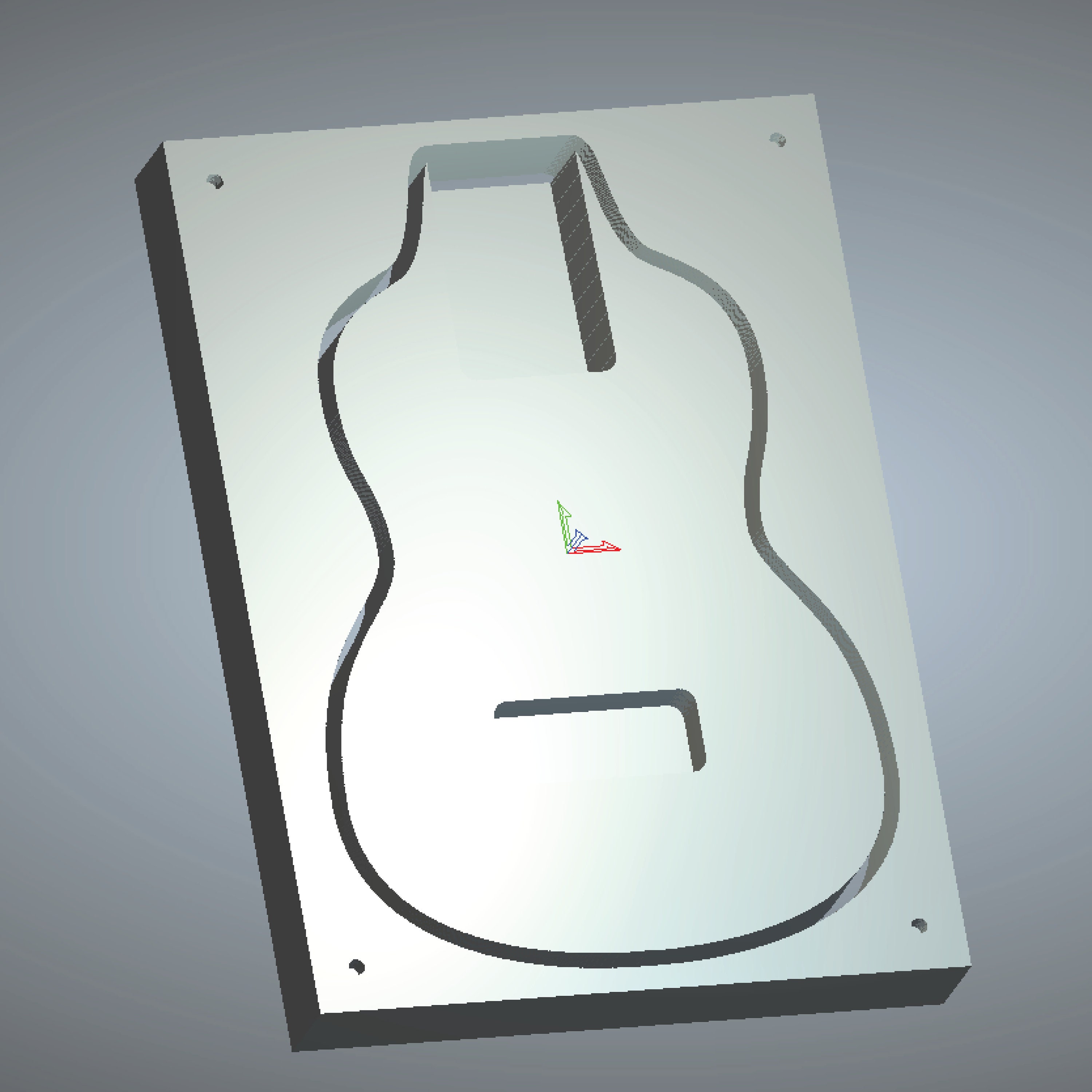 Deluxe Lap Steel Guitar Templates for Carveco Maker- Downloadable CNC ...