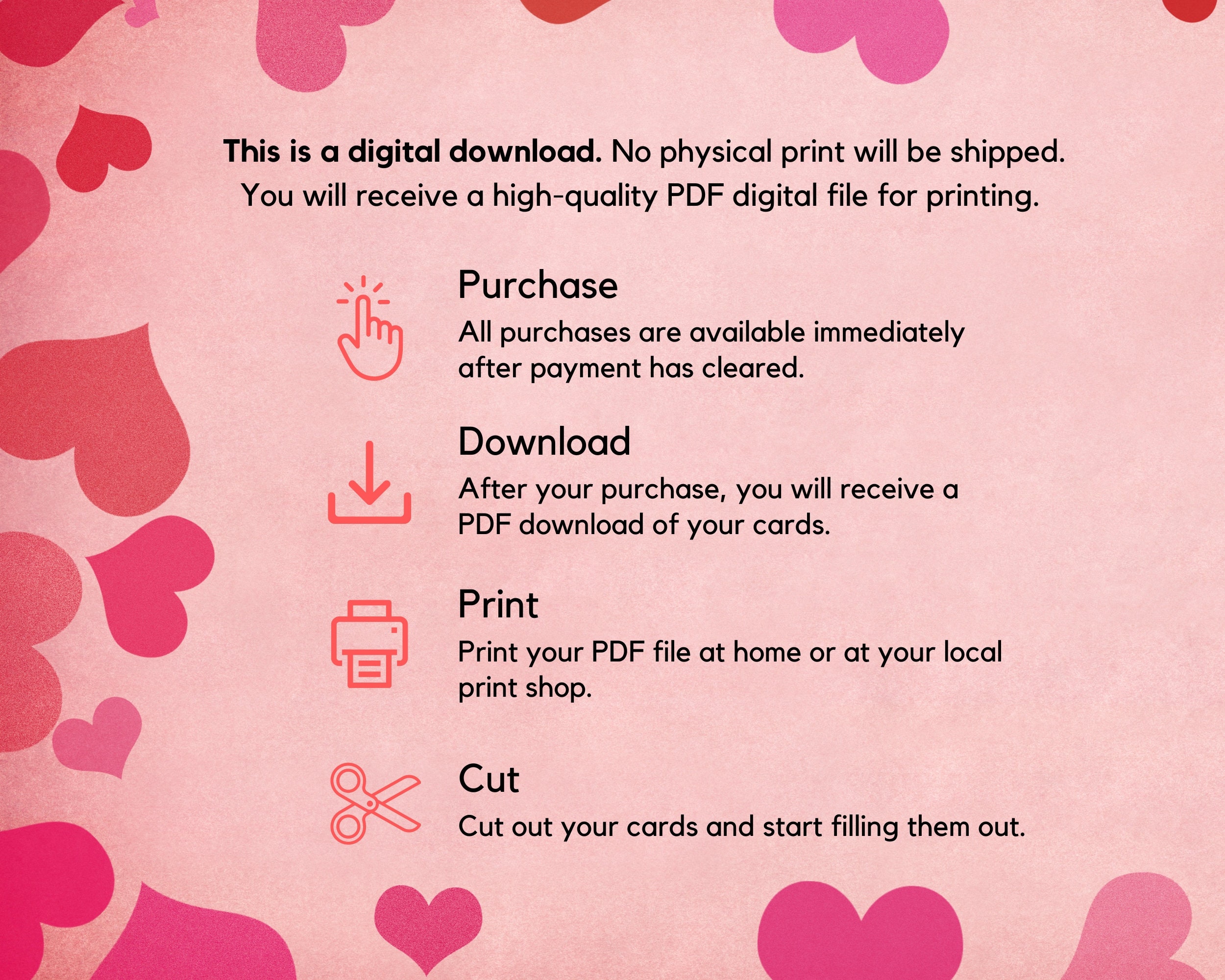 Printable Animal-themed Valentines Cards for Children, Cute Valentine's ...