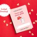 Printable Animal-themed Valentines Cards for Children, Cute Valentine's ...