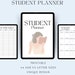 Ultimate Printable Student Planner 2024 2025, College Academic Student ...