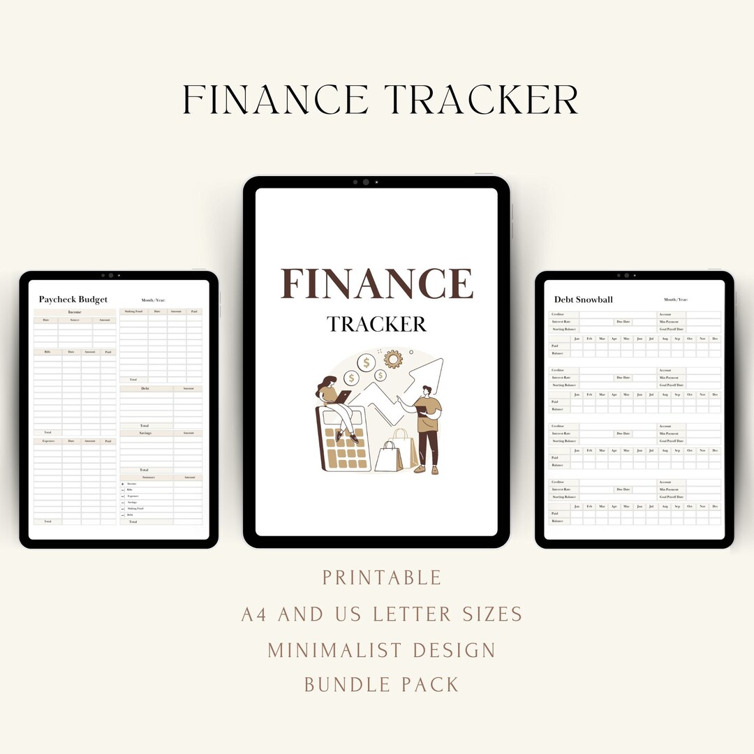 Printable Planner, 2025 Finance and Budget Planner Bundle Printable ...