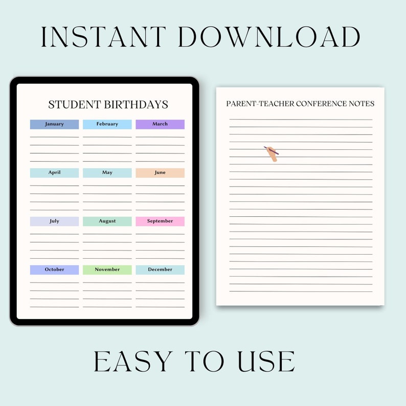 Ultimate 2024 - 2025 Teacher Planner Set for Effortless Organization ...