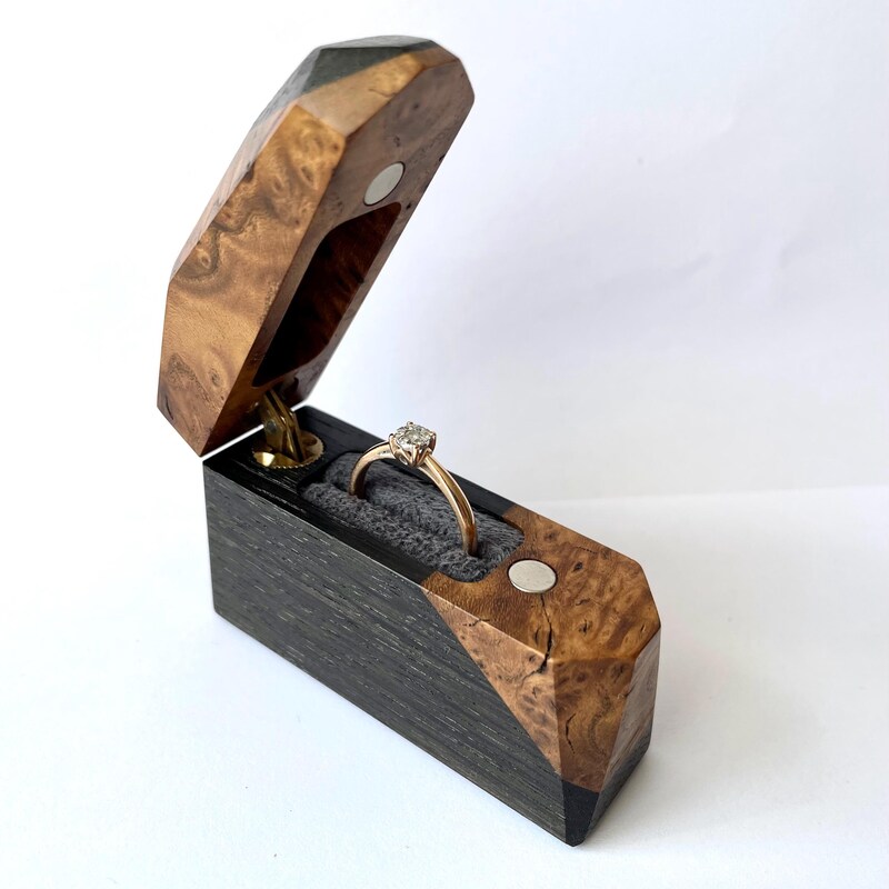 Slim Ring Box - Etsy