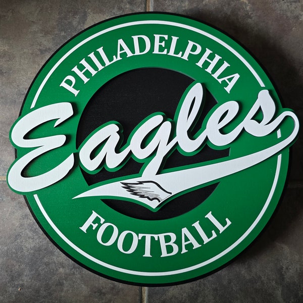 Eagles Wood Man Cave Sign - Etsy